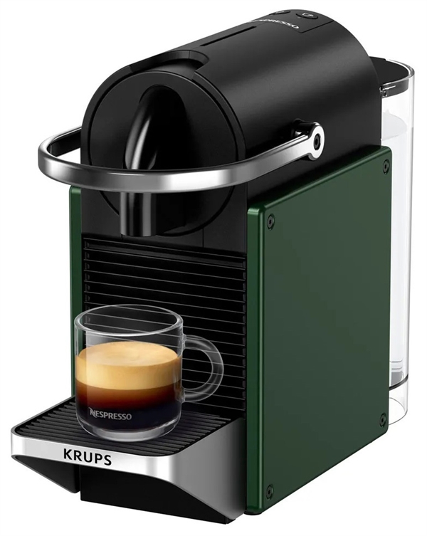 Macchina per il caffè KRUPS XN3063 PIXIE GREEN (RE-DESIGN), test e ...