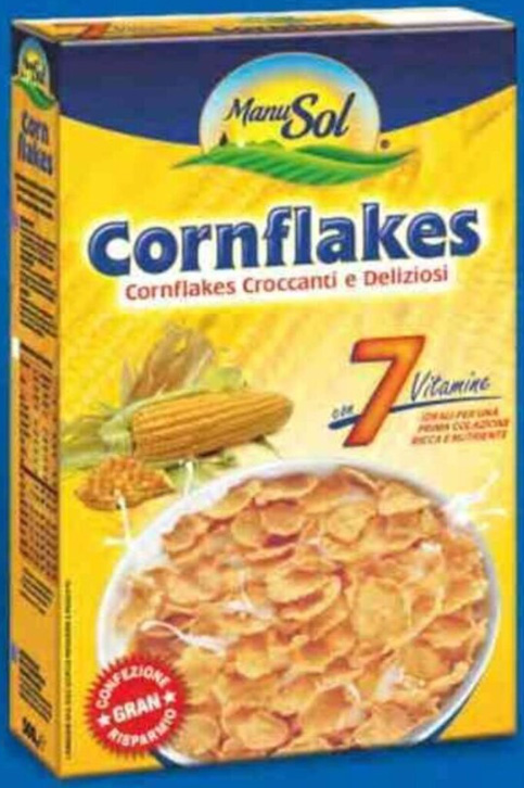 Test e Recensione MANUSOL (MD) CORNFLAKES | Altroconsumo