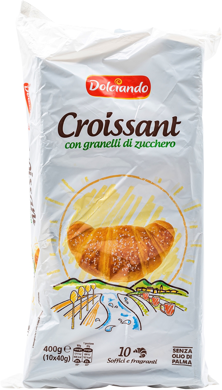 Test e Recensione DOLCIANDO (EUROSPIN) CROISSANT CON GRANELLI DI ... Test e Recensione DOLCIANDO (EUROSPIN) CROISSANT CON GRANELLI DI ...