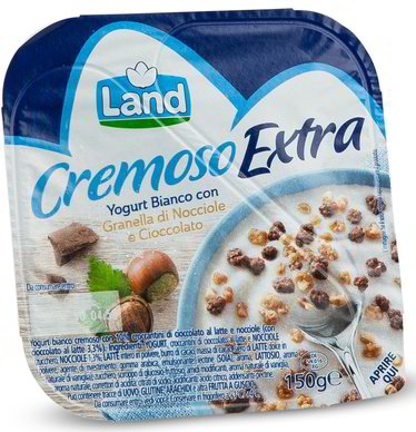Test e Recensione LAND (EUROSPIN) CREMOSO EXTRA YOGURT BIANCO CON ...