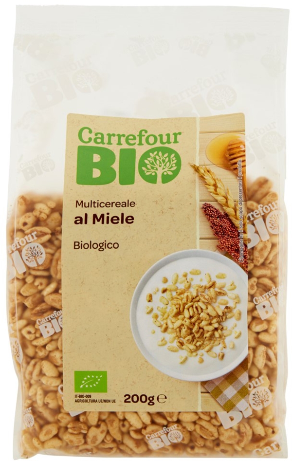 Test e Recensione CARREFOUR BIO MULTICEREALE AL MIELE | Altroconsumo